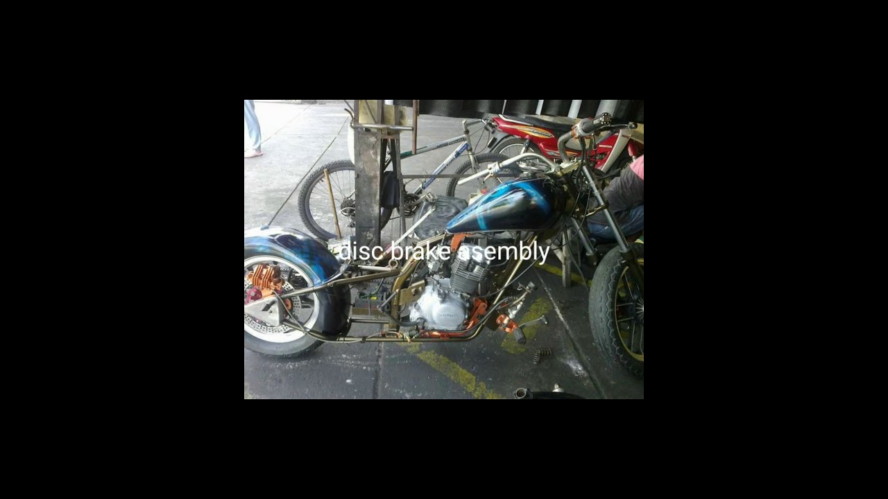 My tmx honda chopper build - YouTube