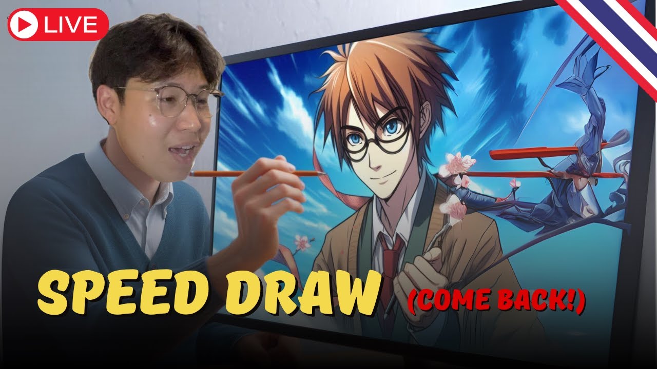 LIVE! [ROBLOX] - speed draw! - YouTube