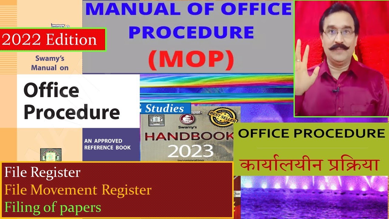 Filing #papers - #file register in #manual of #office procedure #shiv # ...