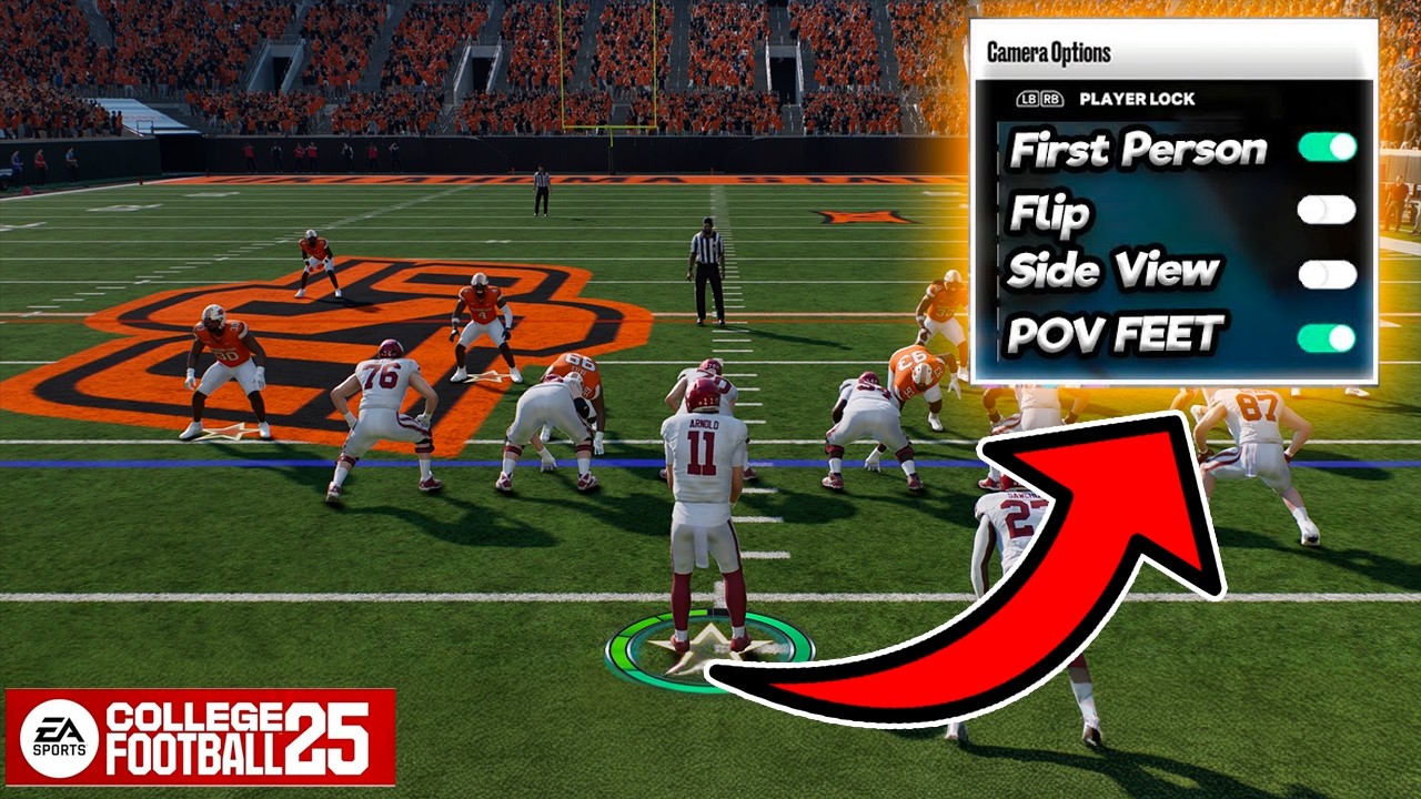 How to Change Your Camera Angle in EA College Football 25 - YouTube