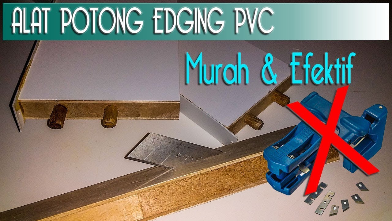ALAT POTONG EDGING TACON PVC HPL SEDERHANA - YouTube