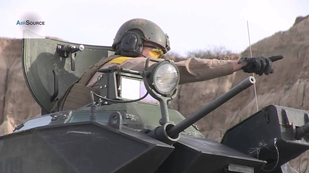 U.S. Marines 3/5 Beach Landing Assault with AAV-P7/A1 - YouTube