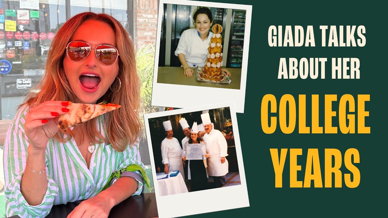 Giada's College Years: A Slice of Nostalgia... and Pizza 🍕 - YouTube