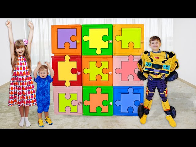 Diana and Roma TRANSFORMER Car and More Magical Stories - Videos For Kids