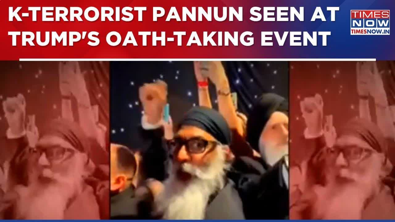 Khalistani Extremist Gurpatwant Singh Pannun Seen At Donald Trump's ...
