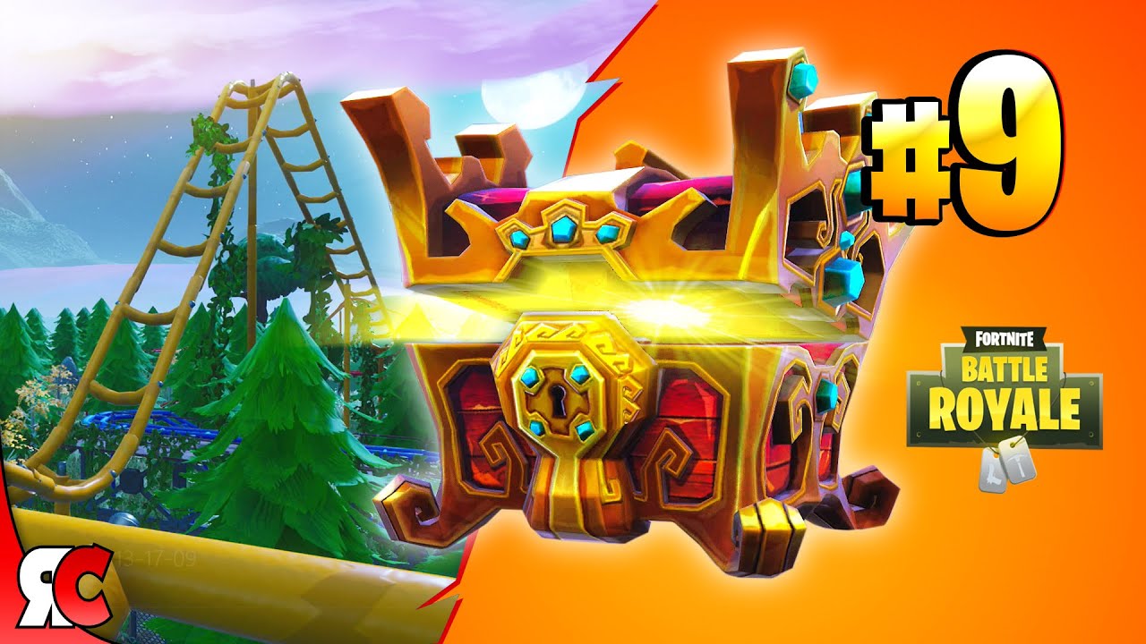 Fortnite LEGENDARY Chest Week #9 (Season 8 "The Block" Chest Location ...