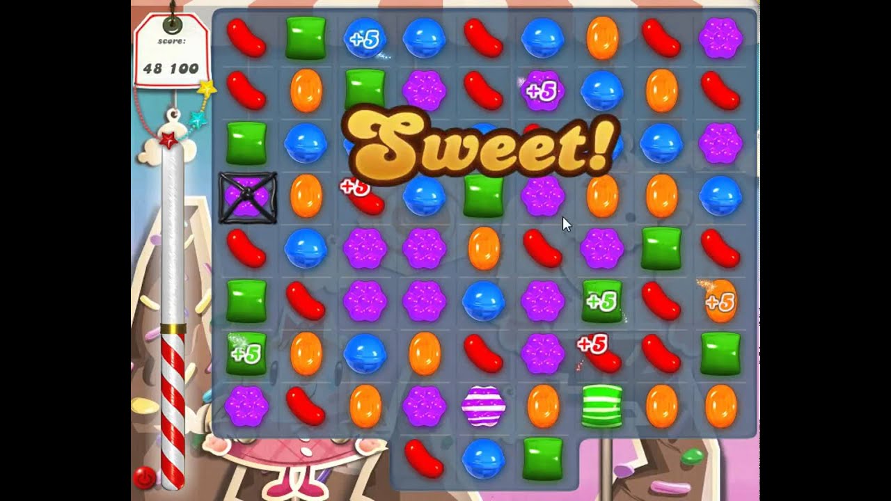 Candy Crush Saga Level 43 - YouTube