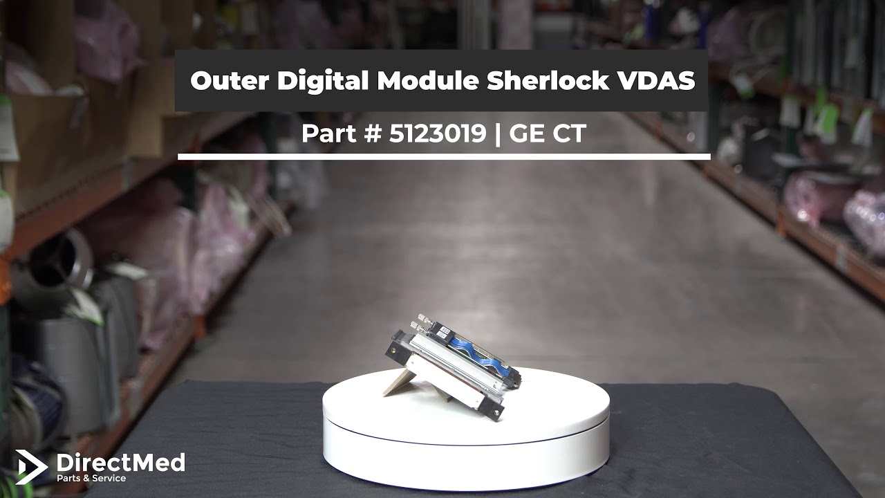 Outer Digital Module Sherlock VDAS Part # 5123019 | GE CT - YouTube