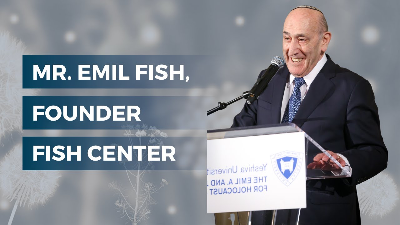 Fish Center Dinner 2023: Emil Fish - YouTube
