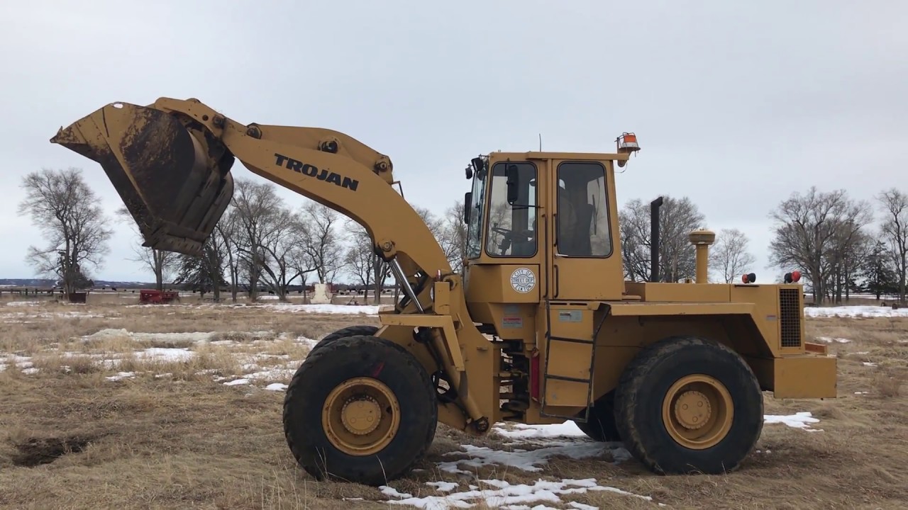 SOLD! BigIron Auctions 3-7-18 Trojan 2000Z Wheel Loader - YouTube