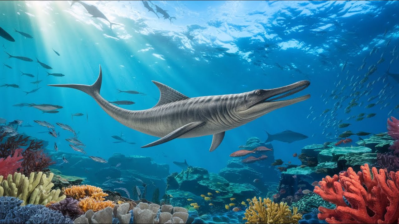 The Ichthyosaurus The Dolphin Like Marine Reptile - YouTube