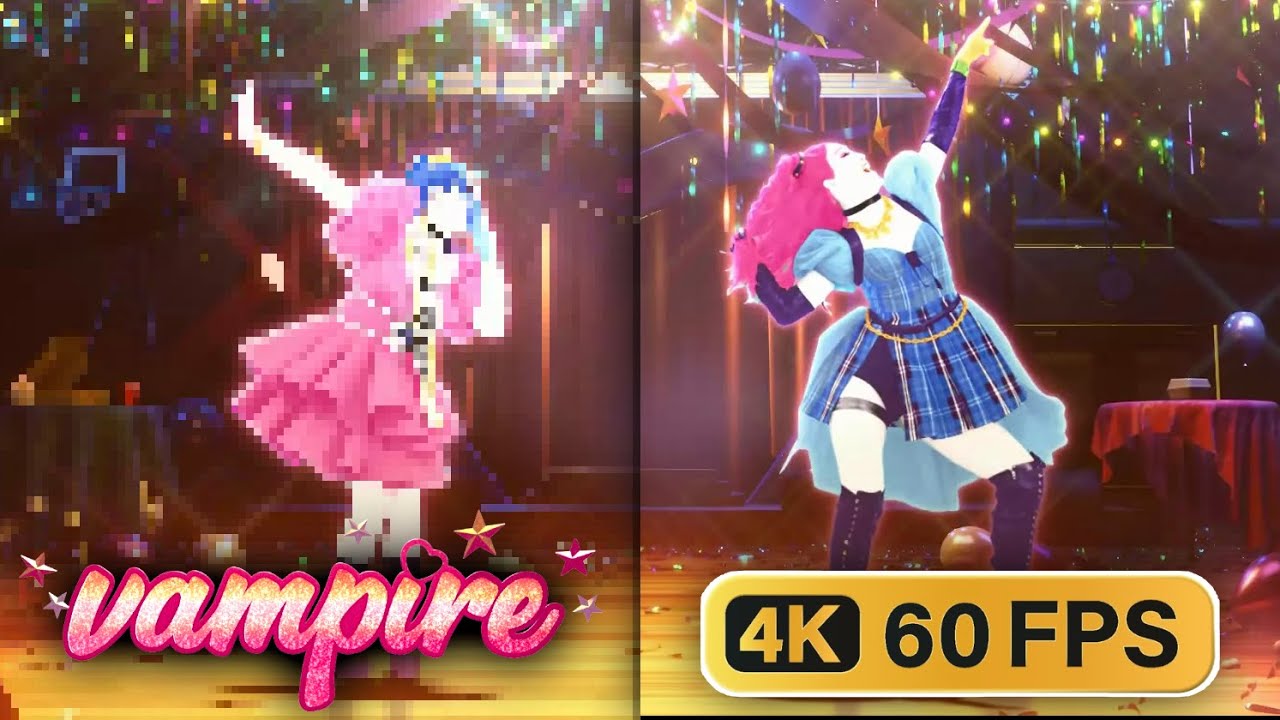 Vampire - Just Dance in 4K - No HUD (4K 60FPS) - YouTube