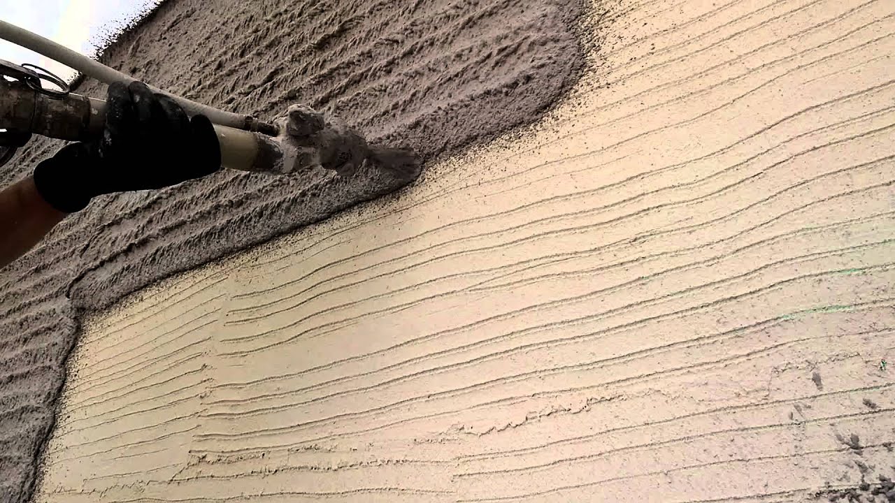 Spray render Lancashire - YouTube
