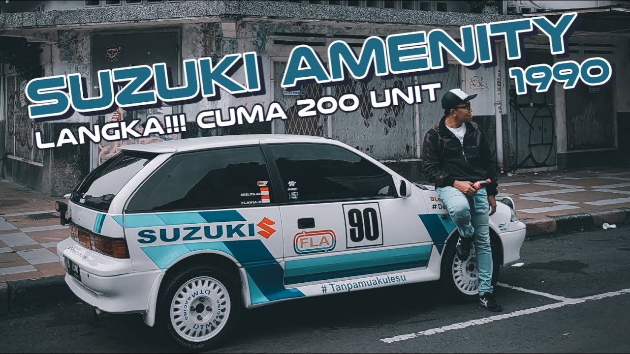 SPORT CAR SUZUKI AMENITY 1990 - 2 PINTU || MOBIL LANGKA CUMA 200 UNIT ...