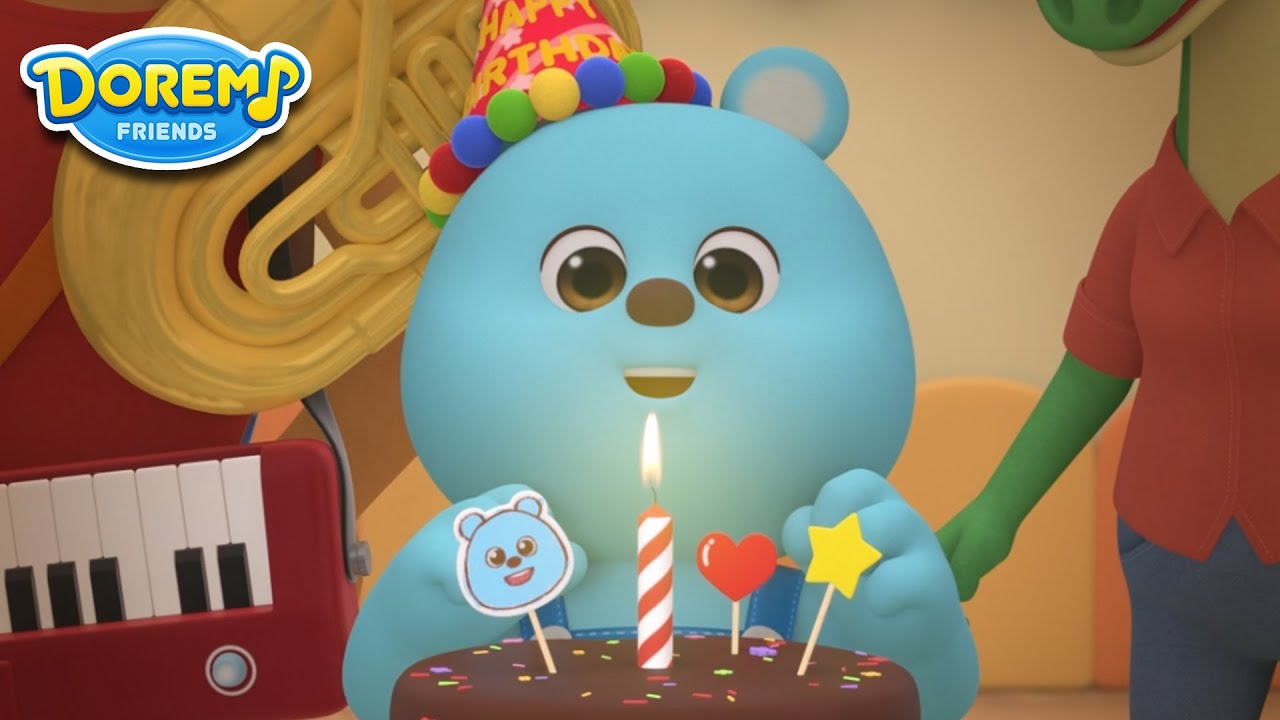 Happy Birthday to You│Happy Birthday Song│Doremi Friends - Nursery ...