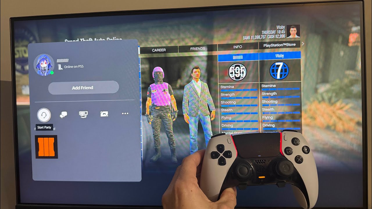 GTA 5 Online: How to Add Friends on PS4, PS5, & Xbox Tutorial! (Easy ...