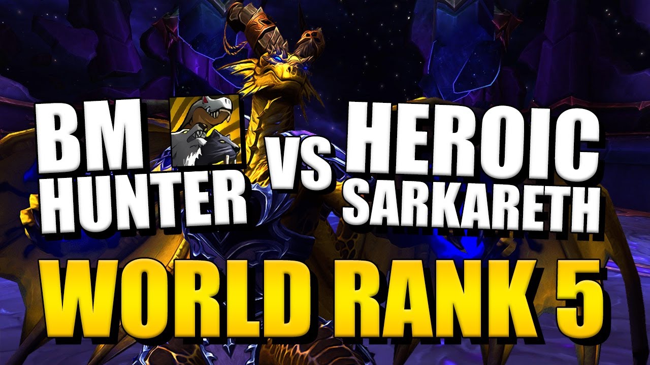 BM Hunter vs HEROIC SARKARETH | WORLD RANK 5 | 151k DPS | 99.9% PARSE ...