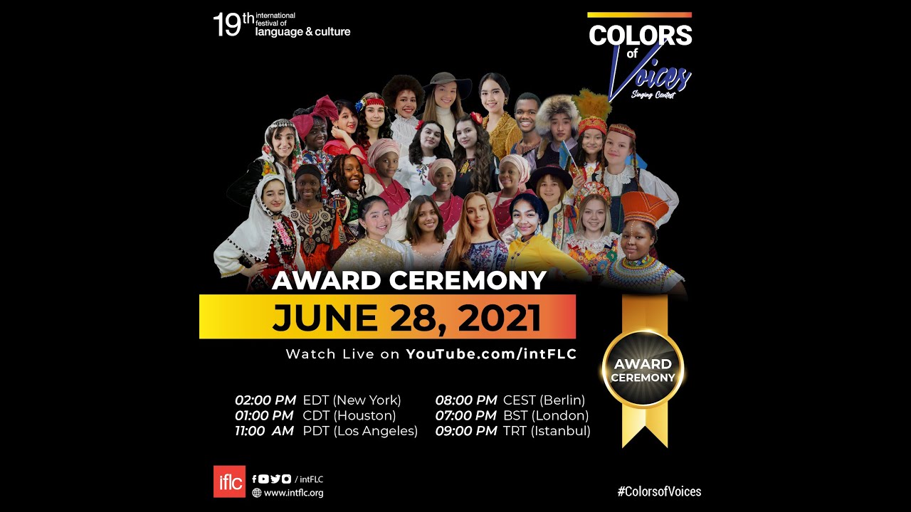 “Colors of Voices” Singing Contest Award Ceremony - YouTube