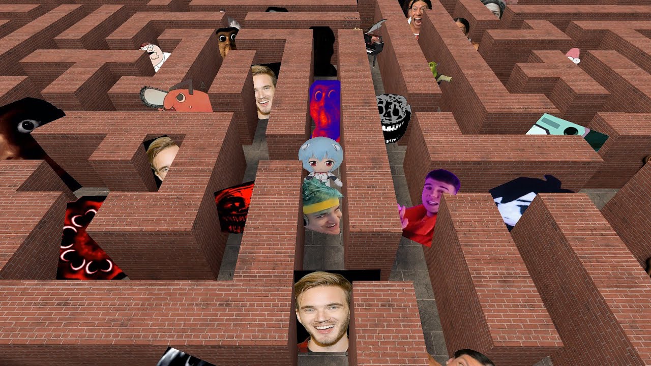 Nico's Nextbots Maze ! - YouTube