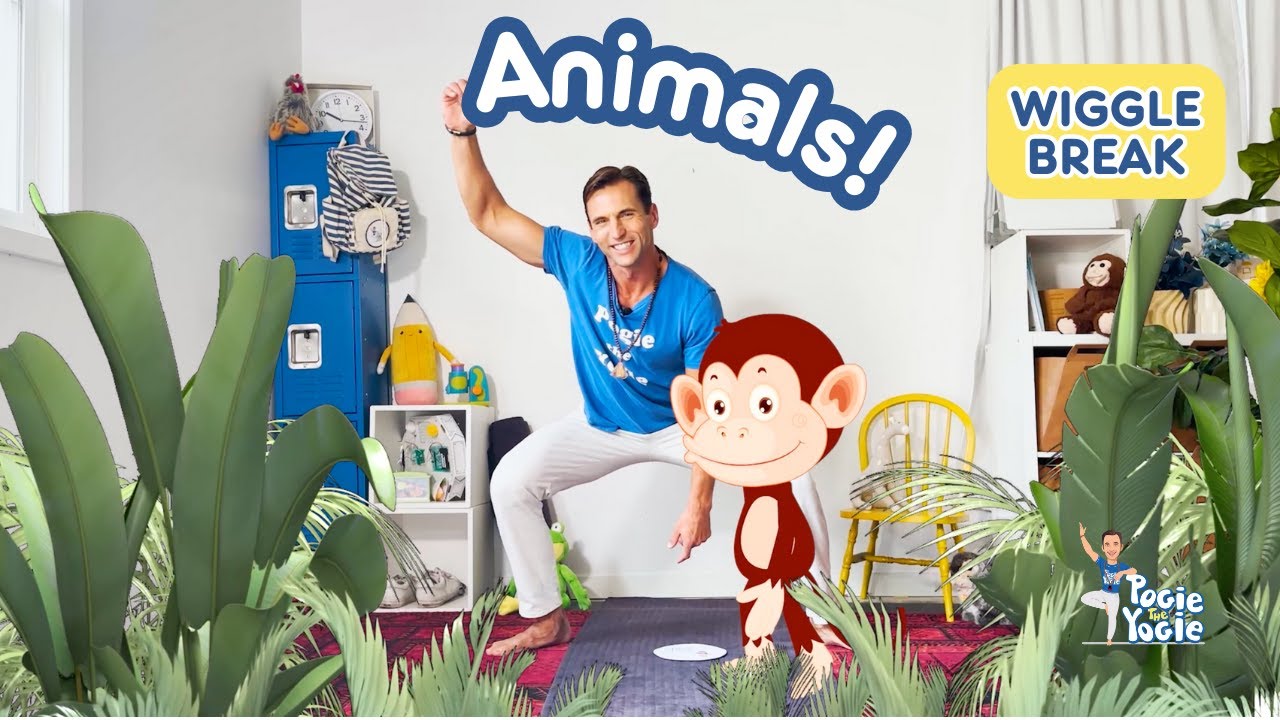 Wiggle Break 2: Animals on the Move | Kids Yoga & Mindfulness with ...