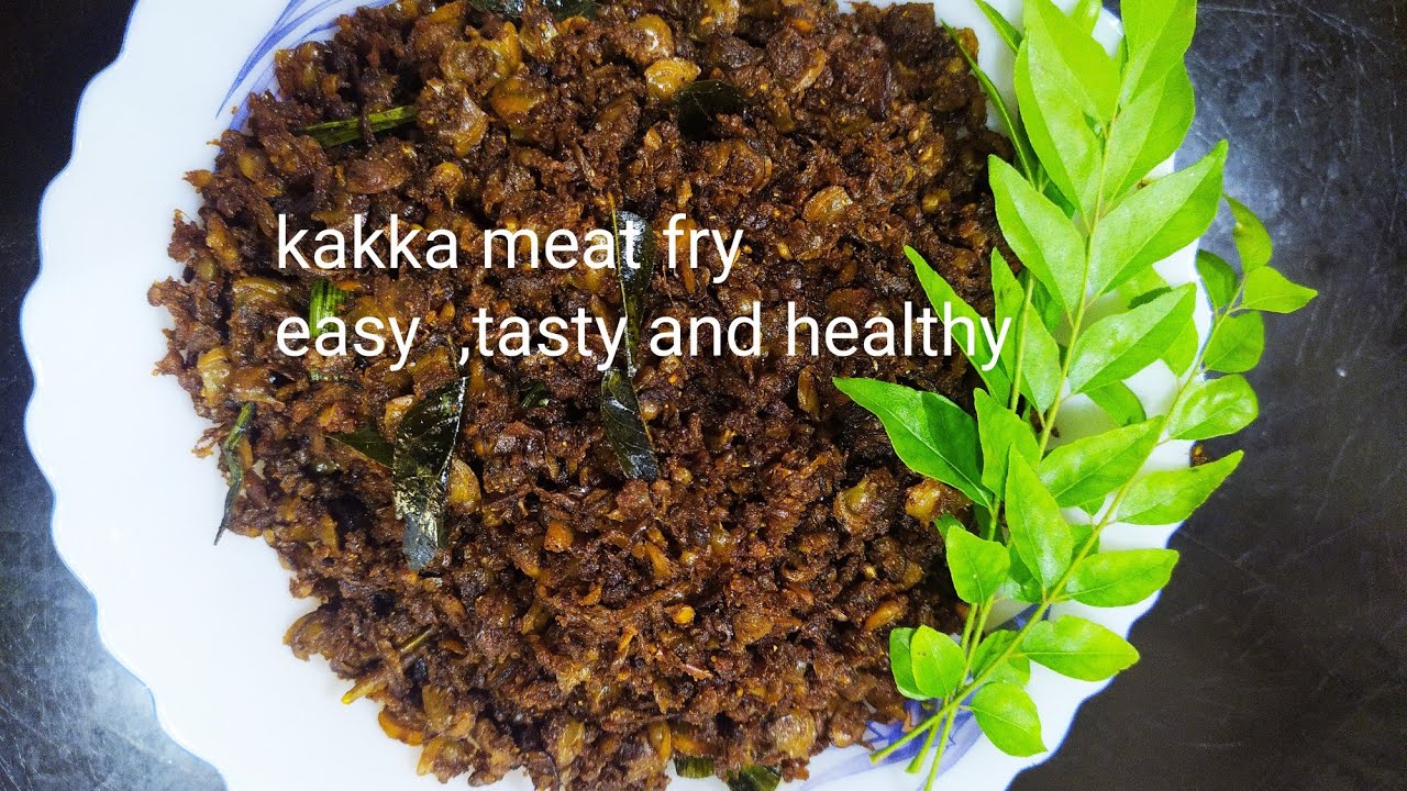 Kakka meat fry,easy and tasty kakka dry fry - YouTube