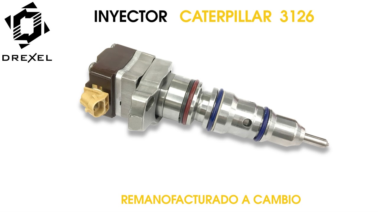 INYECTOR CATERPILLAR 3126 - YouTube