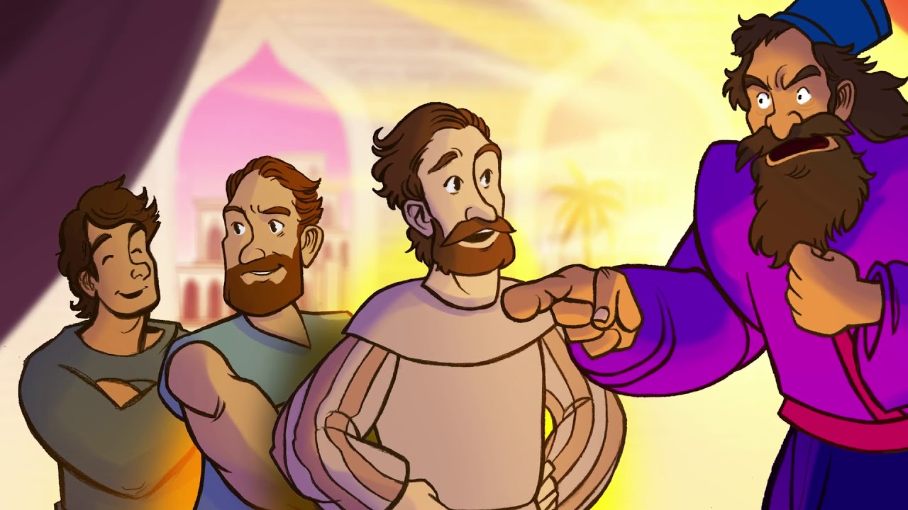 Daniel 3 Furnace of Fire Bible Video for Kids - YouTube