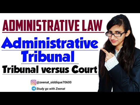 ADNINISTRATIVE TRIBUNAL IN INDIA | Difference b/w Tribunal & Court ...