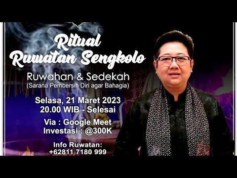 Ritual Ruwatan Sengkolo, Ruwahan & Sedekah, di Pandu Langsung oleh ...