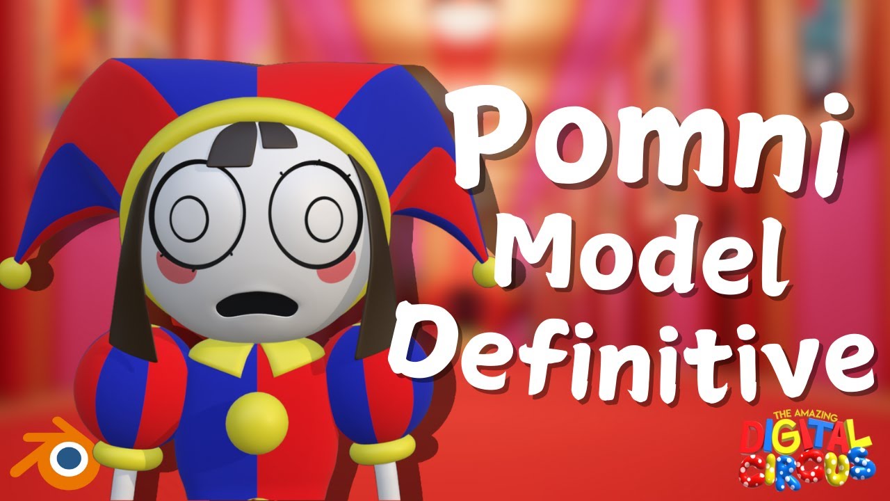 Pomni: 3D Model Showcase Definitive Edition [Blender] - YouTube