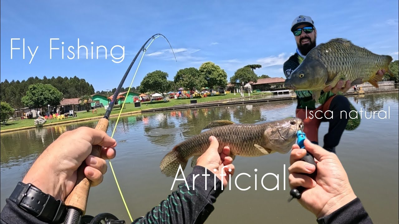 Usamos todas as técnicas possíveis nessa pescaria. Pesqueiro Recanto ...