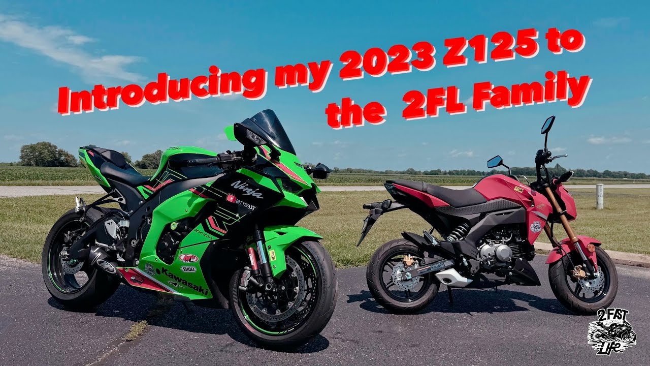Introducing My New Kawasaki Z125 (Wheelie Practice) - YouTube