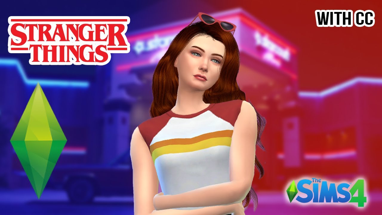 MAX STRANGER THINGS CC | SIMS 4 - YouTube