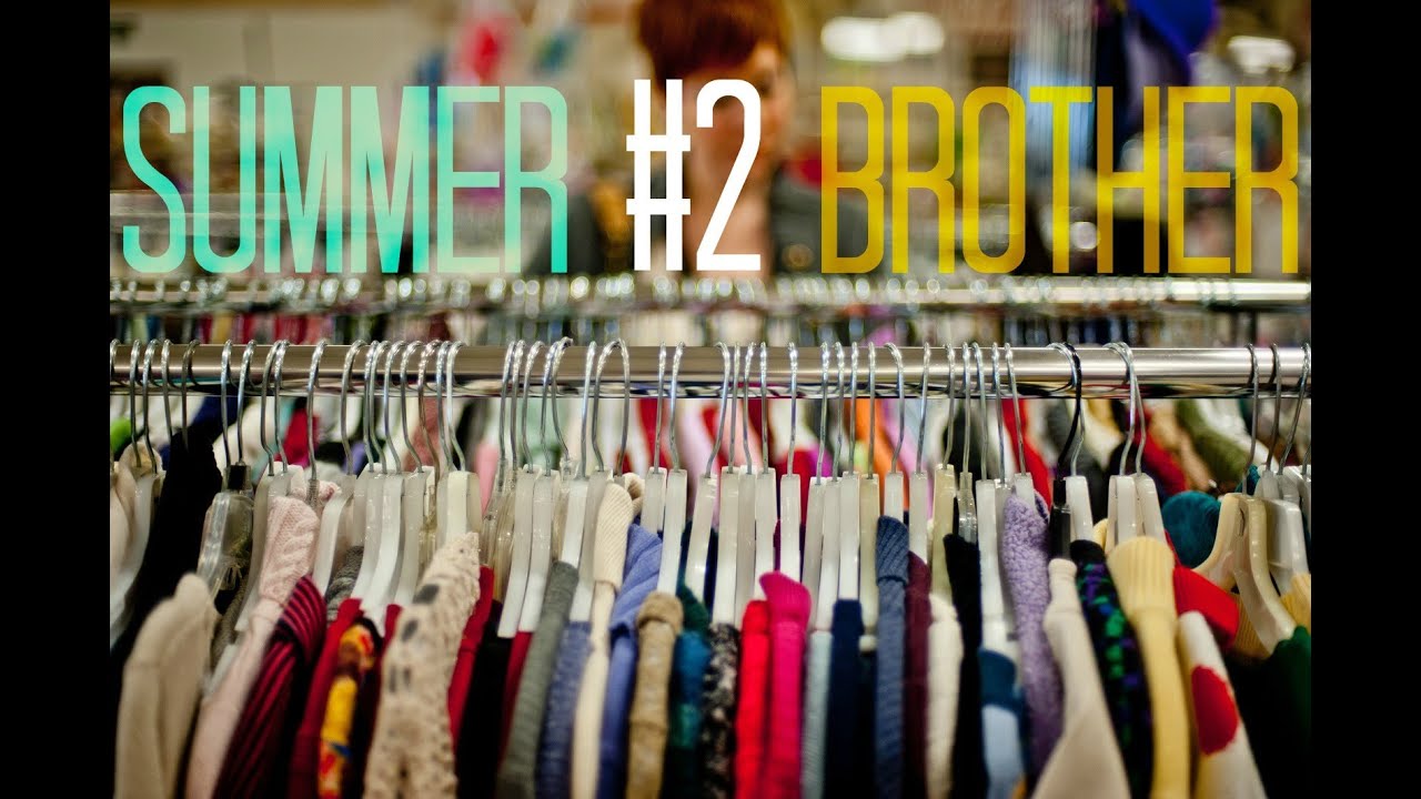 SUMMER VLOG 2014 #8 SUMMER BROTHER #2 "THRIFT SHOP" - YouTube