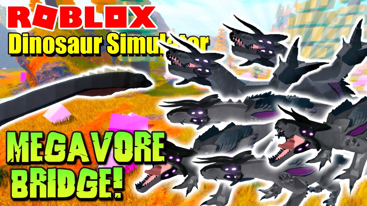 Roblox Dinosaur Simulator - Building The First MEGAVORE BRIDGE! - YouTube