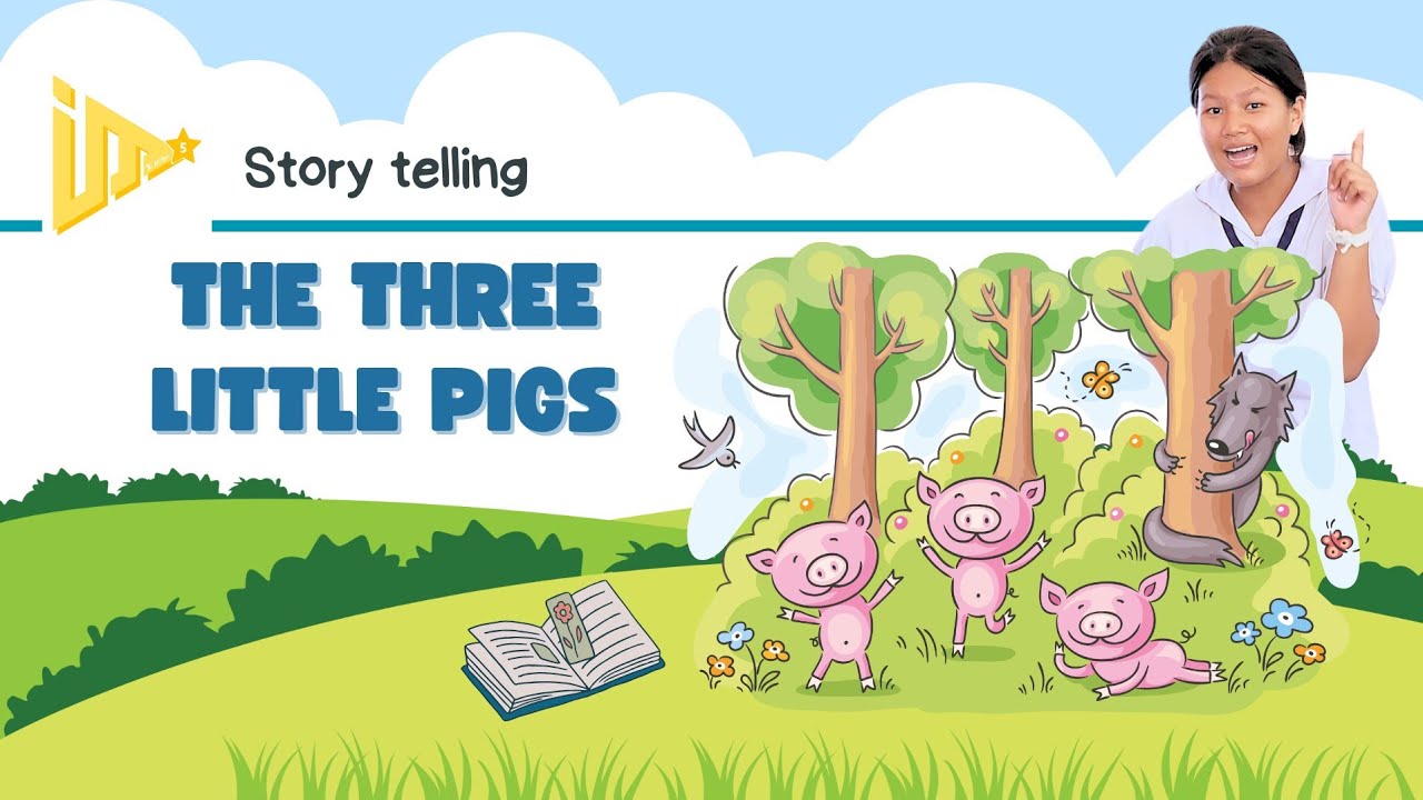 Story telling "The Three Little Pigs" - YouTube