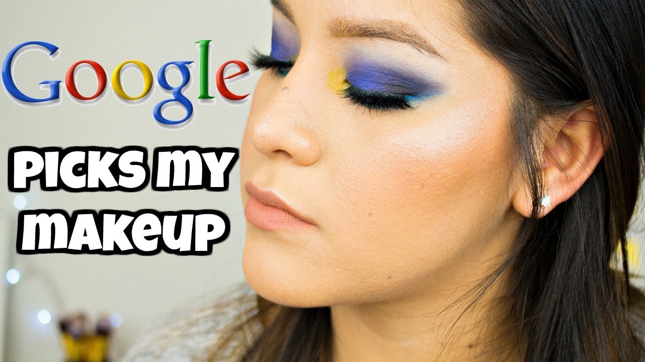 GOOGLE PICKS MY MAKEUP CHALLENGE | SussyBeauty - YouTube