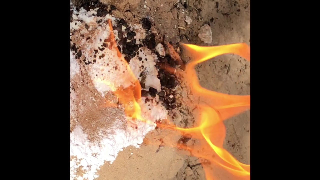 Carbon sugar snake - YouTube