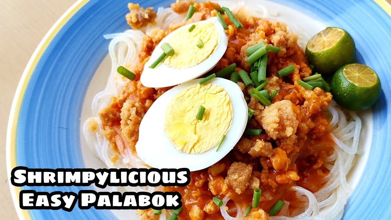 SHRIMPYLICIOUS EASY PALABOK - YouTube