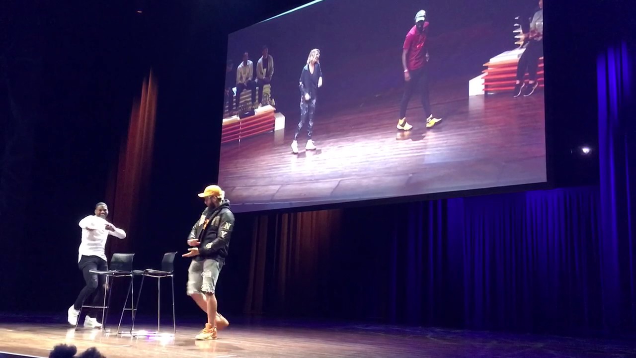 Odell Beckham Jr ( OBJ ) dance moves at Nike Campus part 2 - YouTube