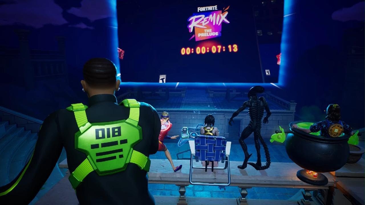 Full Fortnite Remix Event - YouTube