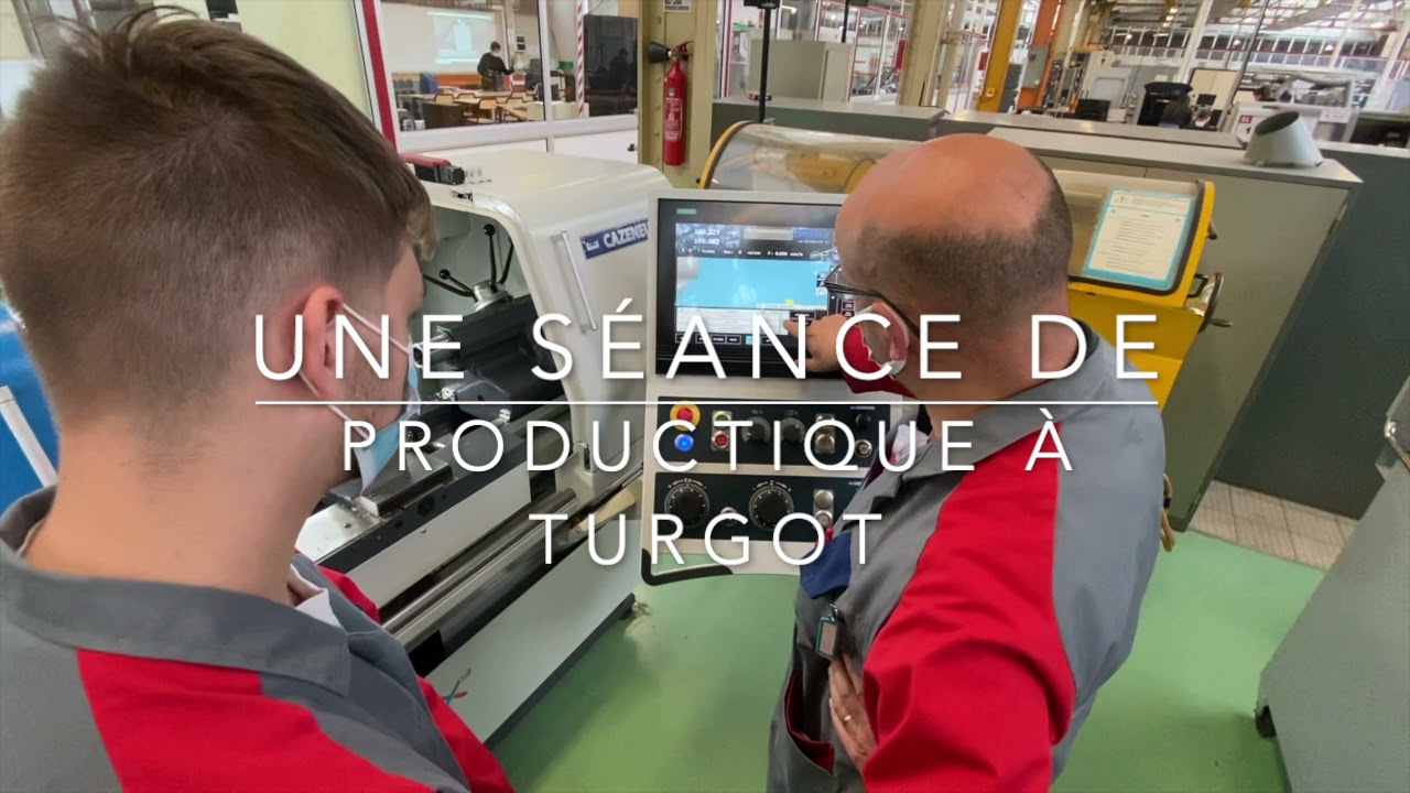 Métier d'opérateur sur machine à commande numérique - YouTube