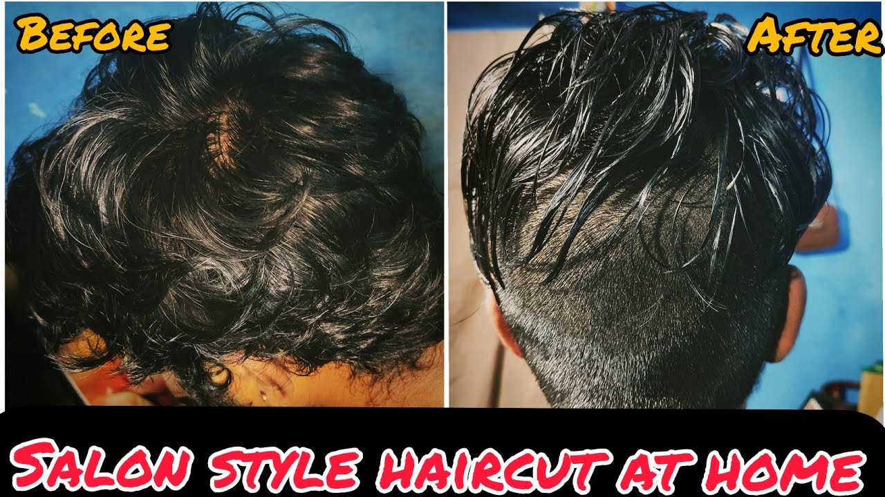 How to do men haircut at home during this lockdown? | Easy & Simple ...