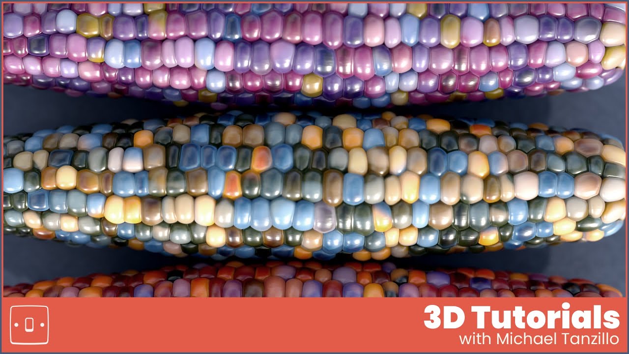 Texturing and Rendering Tutorial - Rainbow Corn Adobe Substance 3D ...