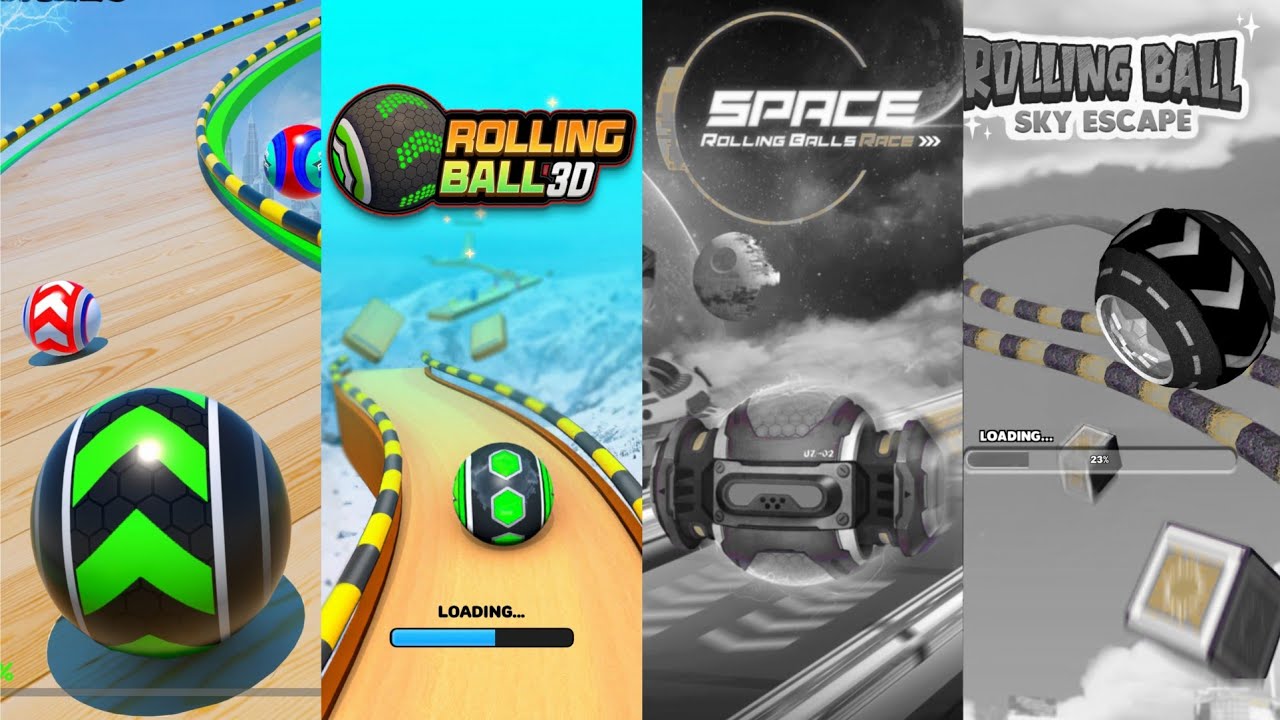 Uncovering the Secrets of Rolling ball skyEscape vs Space Rolling Ball ...
