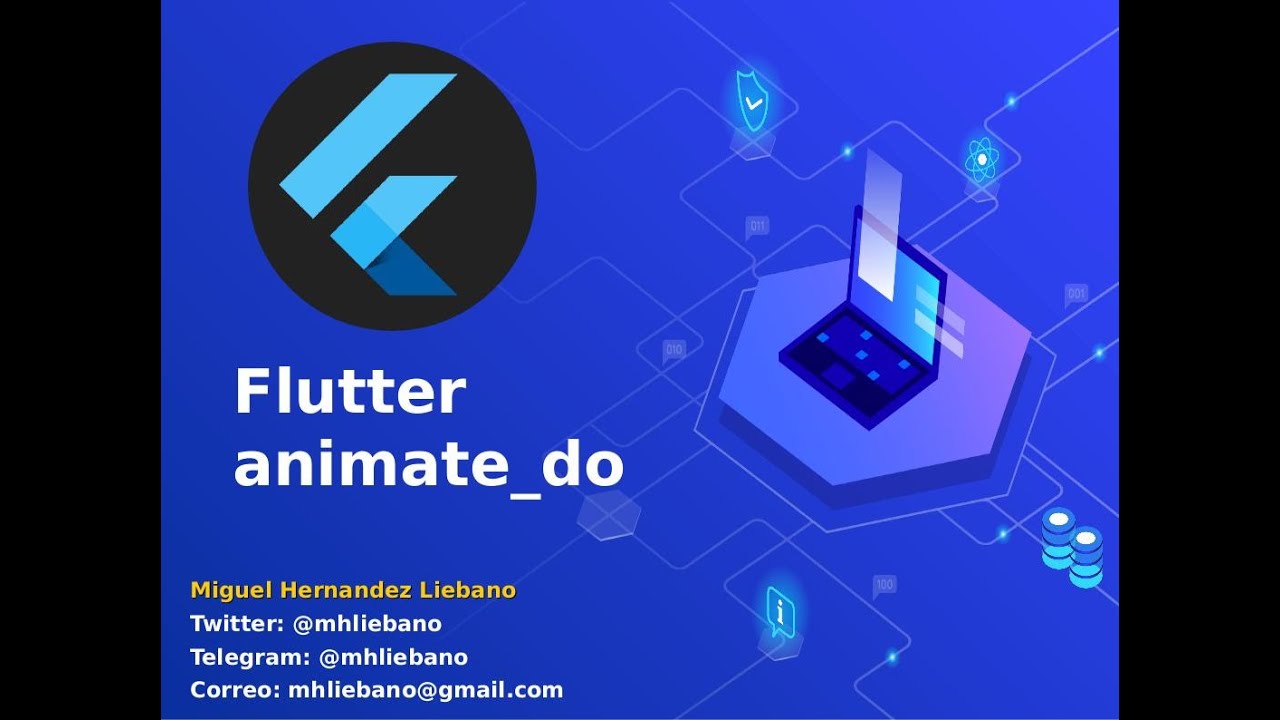 Utilidad de animate_do Flutter - YouTube