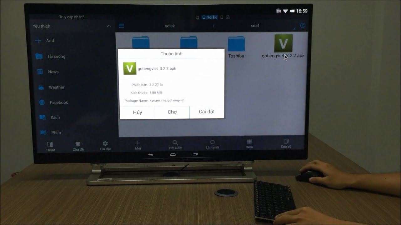 Toshiba Android Club - Hướng dẫn cách gõ tiếng Việt trên Toshiba ...