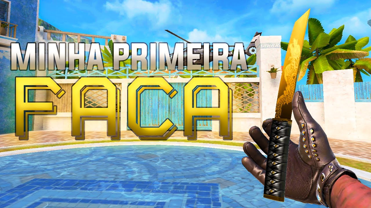 MINHA PRIMEIRA SKIN DE FACA NO STANDOFF 2 - YouTube