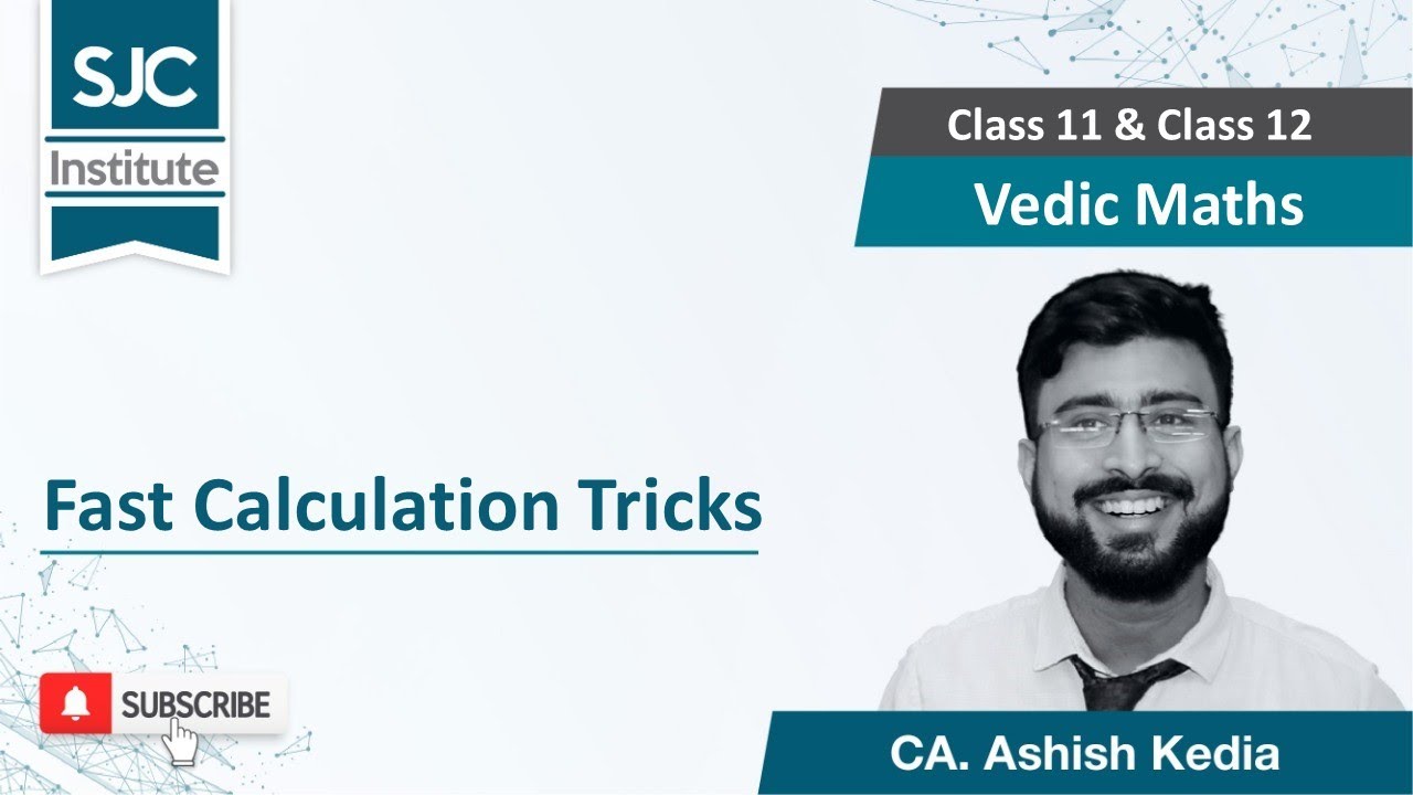 Fast Calculation Tricks | Maths | Four Tricks in 10 minutes | CA ...