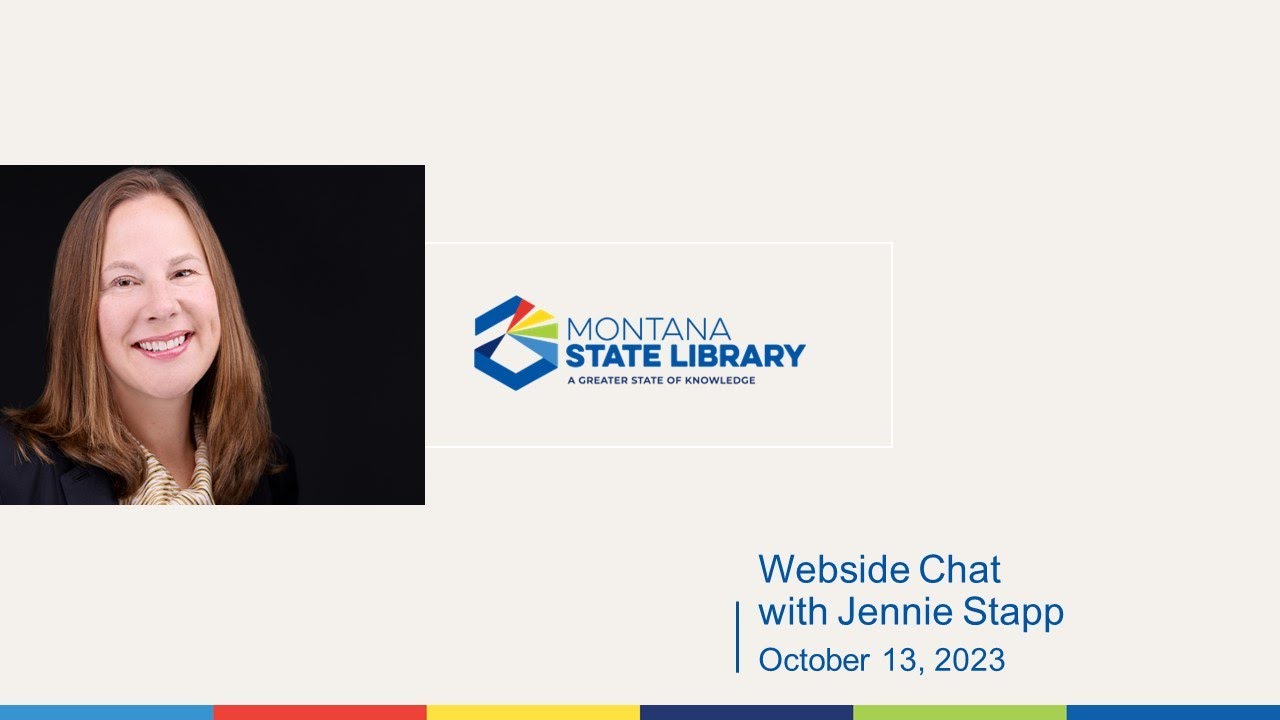 Webside Chat with Jennie Stapp - October 13, 2023 - YouTube